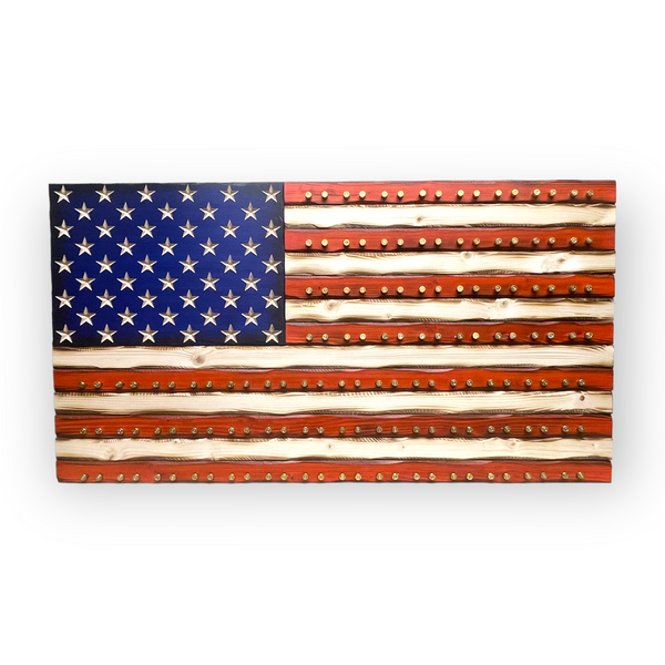 9mm Casing Challenge Coin Flag – Breacher Rustics- Stand For Something